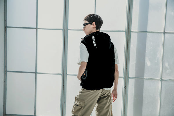 Fan-Cooled Vest (Black) - Vest Only - BURTLE Workwear